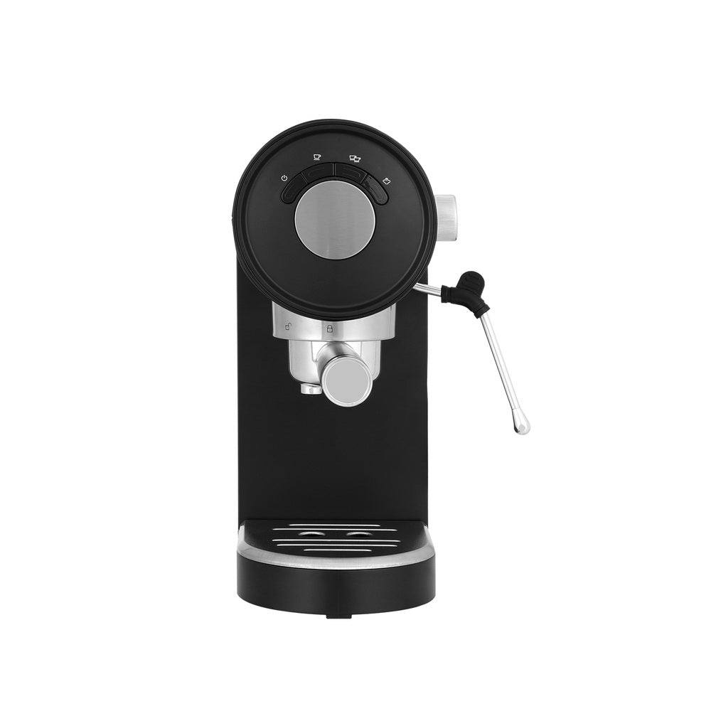 Devanti 20 Bar Coffee Machine Espresso Cafe Maker Black – Kitchen Alliance
