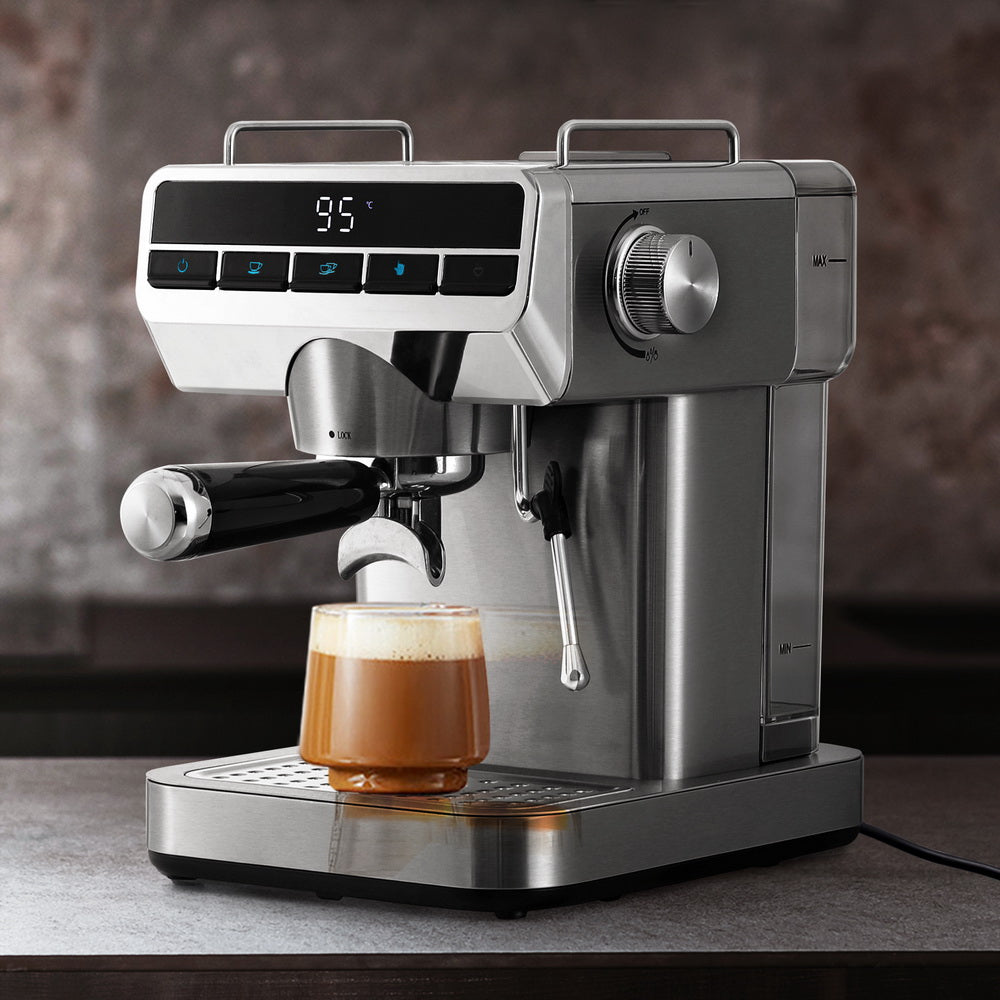 Devanti 20 Bar Coffee Machine Espresso Cafe Maker – Kitchen Alliance