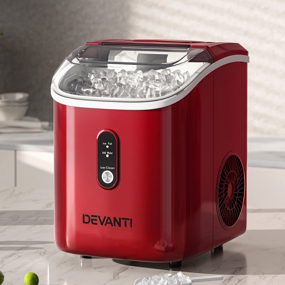 Devanti Ice Maker Machine 15kg Nugget Chewable Ice Cube – Kitchen Alliance