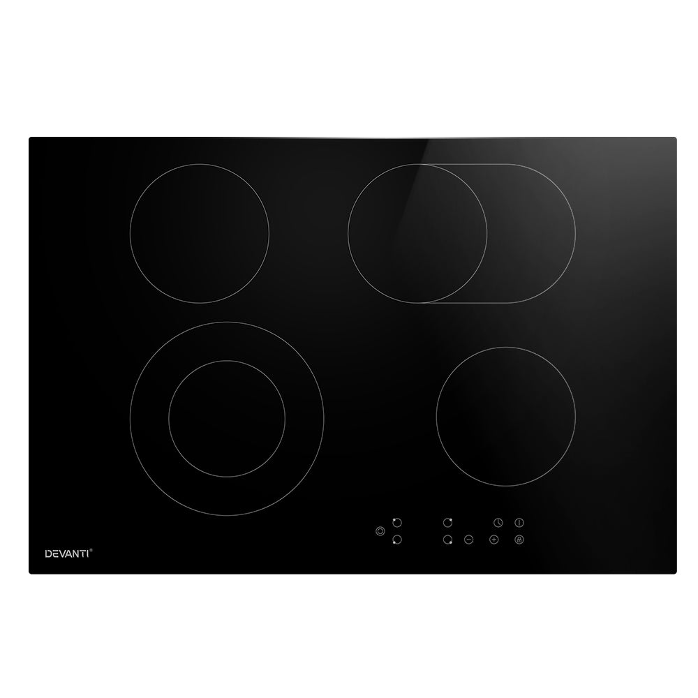 Devanti 77cm Electric Ceramic Cooktop – Kitchen Alliance